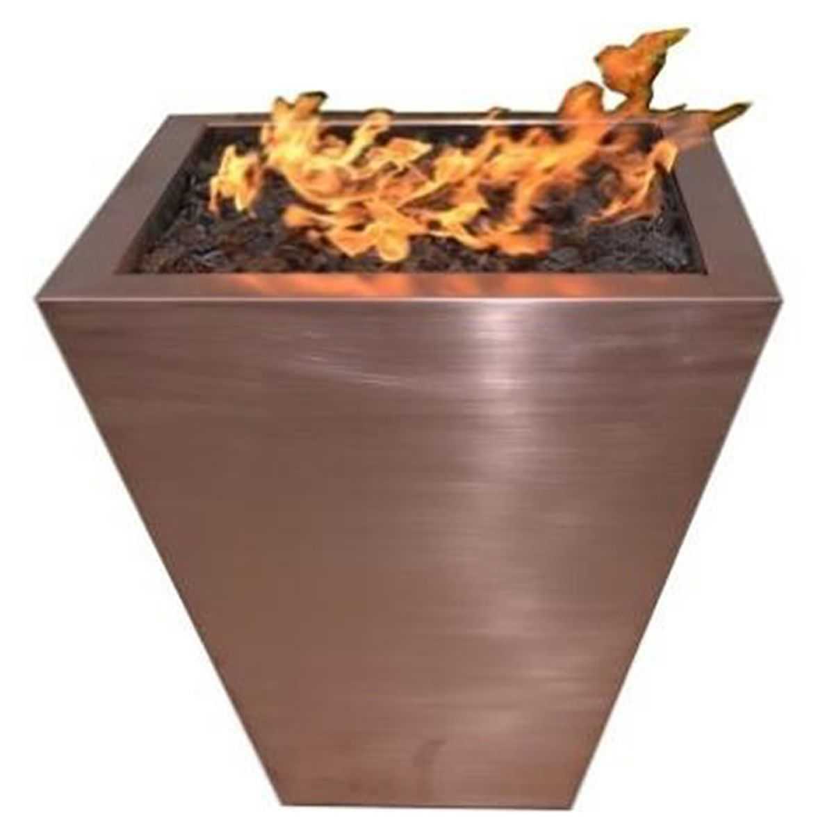 FPT2500 Taper Copper Fire Pit - NG – ExceptionalFire