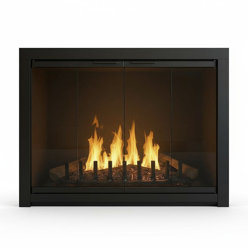 Piccolo - Masonry Fireplace Glass Doors F… | Exceptiona…